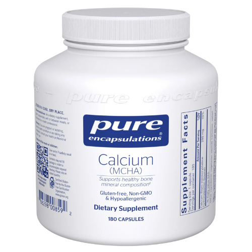 Pure Encapsulations Calcium (MCHA) – Waters Wellness