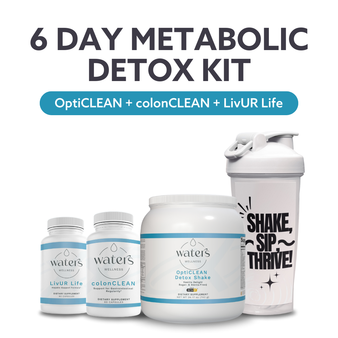6 Day Metabolic Detox Kit – Waters Wellness